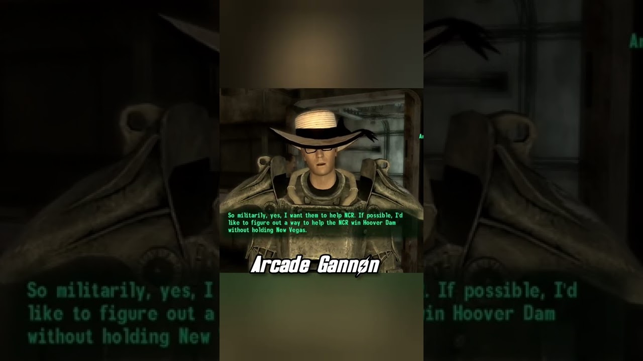 Arcade answers the tough questions about New Vegas - YouTube