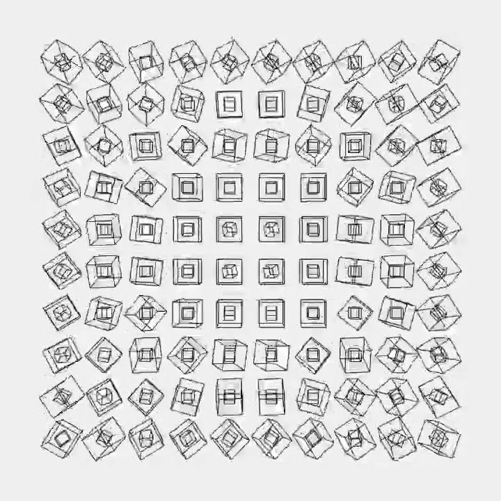 Cubes Art Creativecoding Programming Openframeworks Youtube
