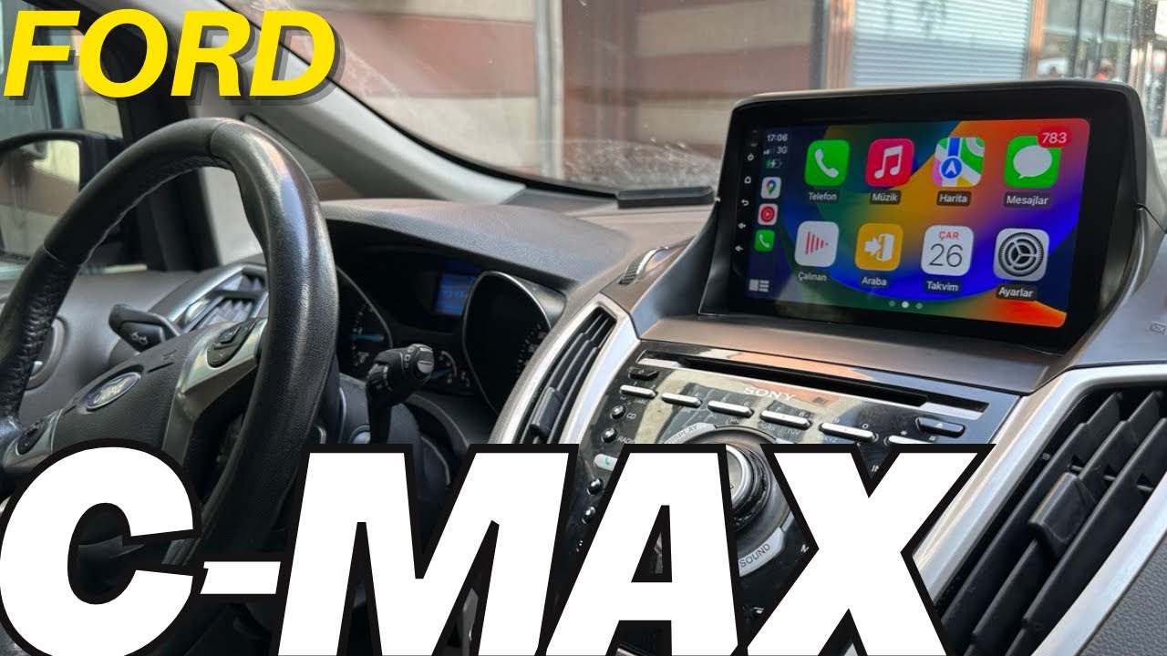 FORD C-MAX CarPlay ve AndroidAuto Destekli Android Multimedya Sistemi ...
