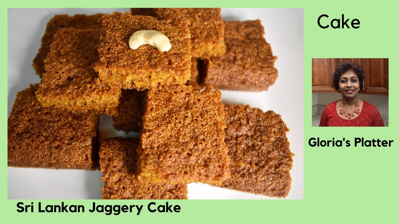 World famous SRI LANKAN HOSPITALITY (JAGGERY CAKE) - YouTube