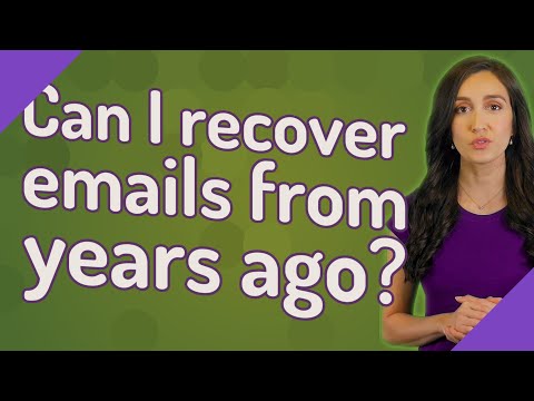 How To Recover Old Email Account From Years Ago