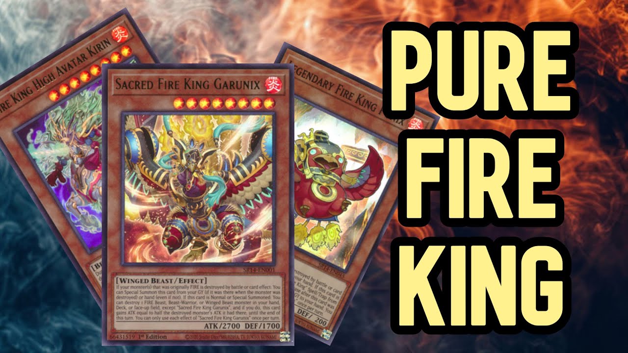 Pure Fire King YCS Birmingham Winner - Yugioh Budget Control - YouTube