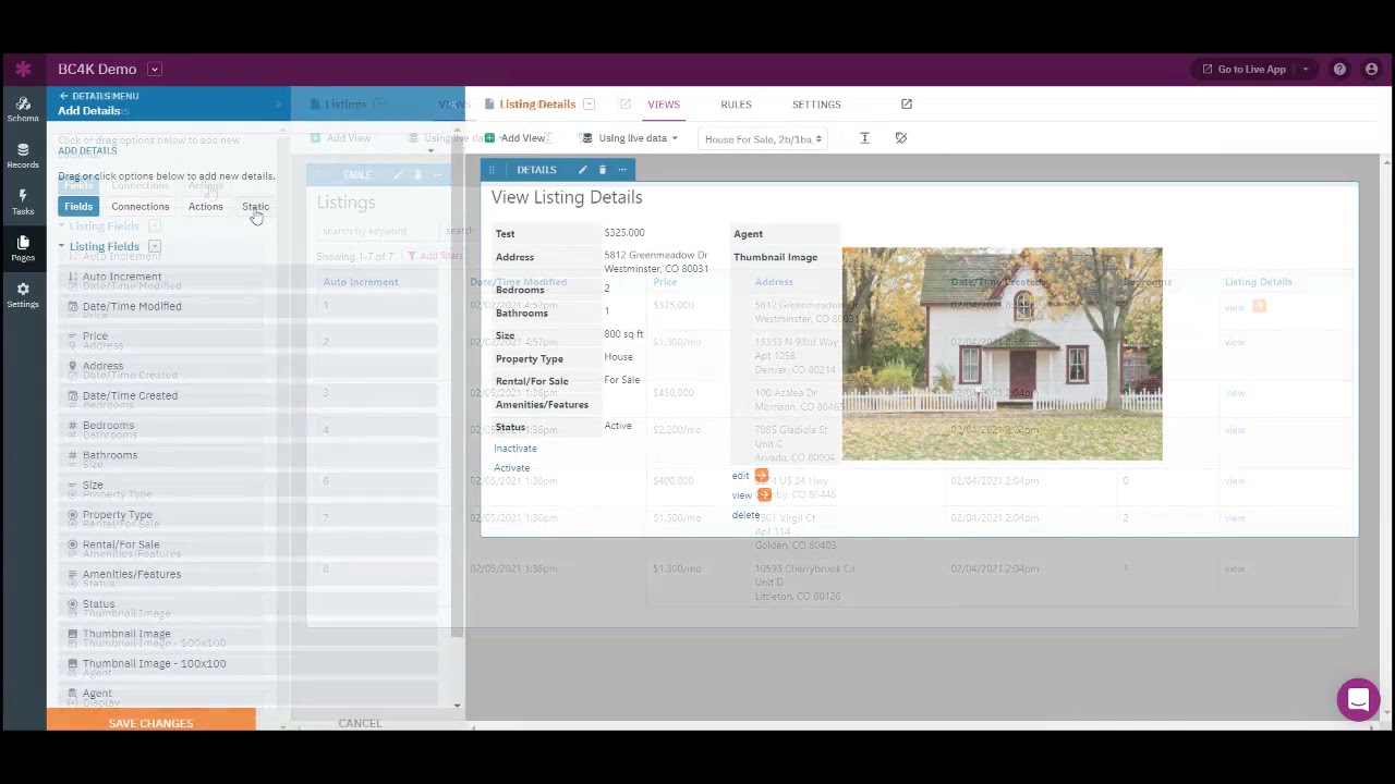 Details Views in Knack database applications - YouTube
