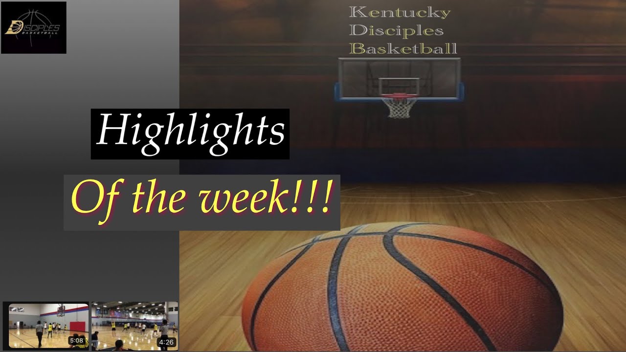 KY Disciples varsity basketball vs Louisville Elite 2nd half highlights ...