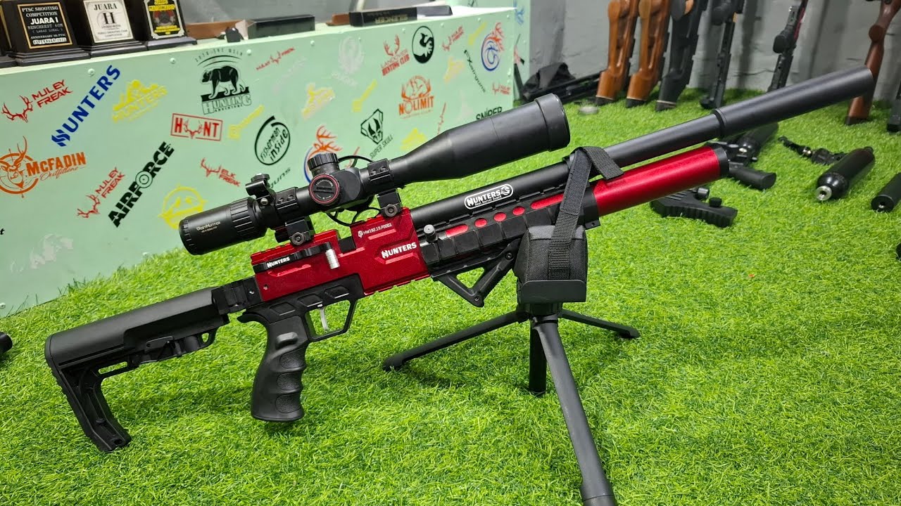 Senapan angin WARLOCK | PCP Predator tactical - YouTube