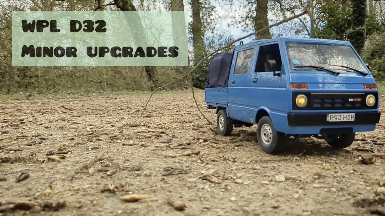 WPL D32 - Minor upgrades.. - YouTube