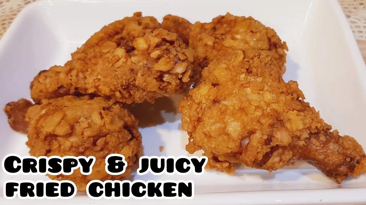 Crispy Fried Chicken Ala Jolibee | Crispy and Juicy Easy to cook #howto ...