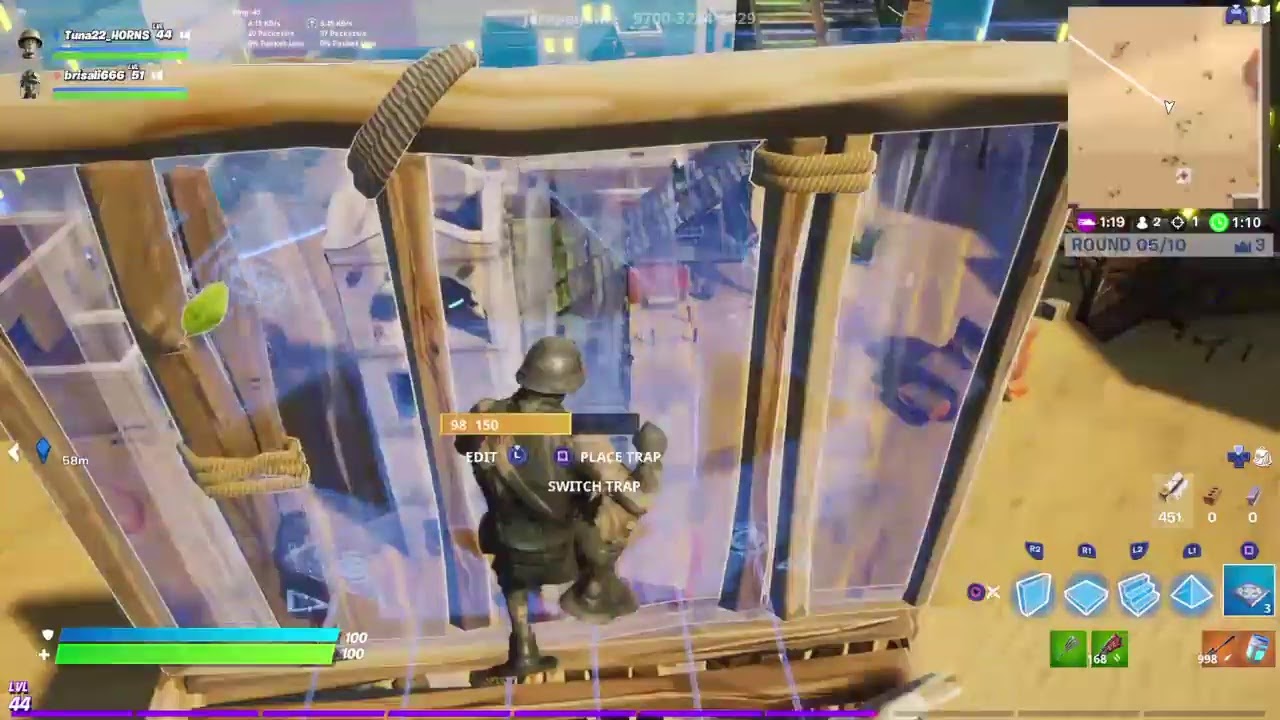 Fortnite getting clapped - YouTube