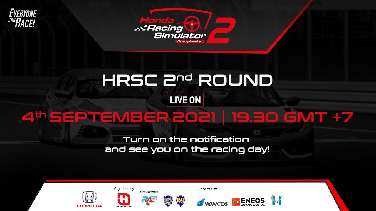 2nd Round - Honda Racing Simulator Championship 2 - YouTube