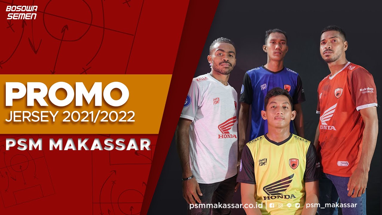OFFICIAL JERSEY PSM MAKASSAR 2021/202 - YouTube