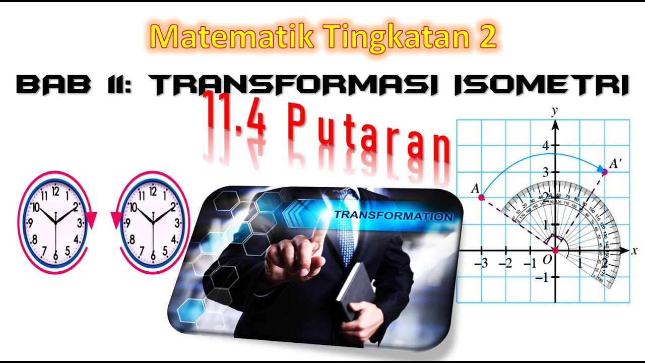 Matematik Tingkatan 2 - Bab 11 (11.4 Putaran) KSSM - YouTube