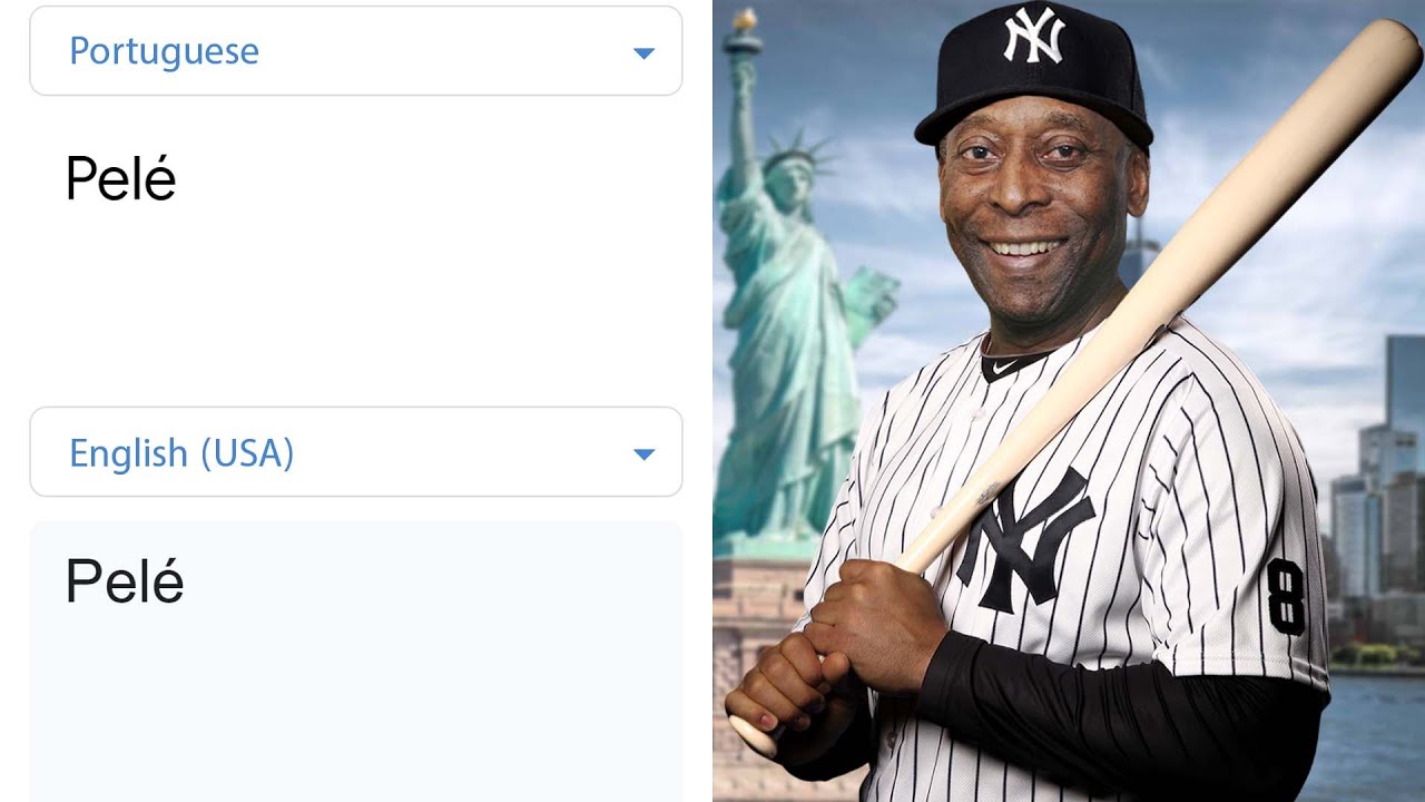 Pelé in different languages meme - YouTube