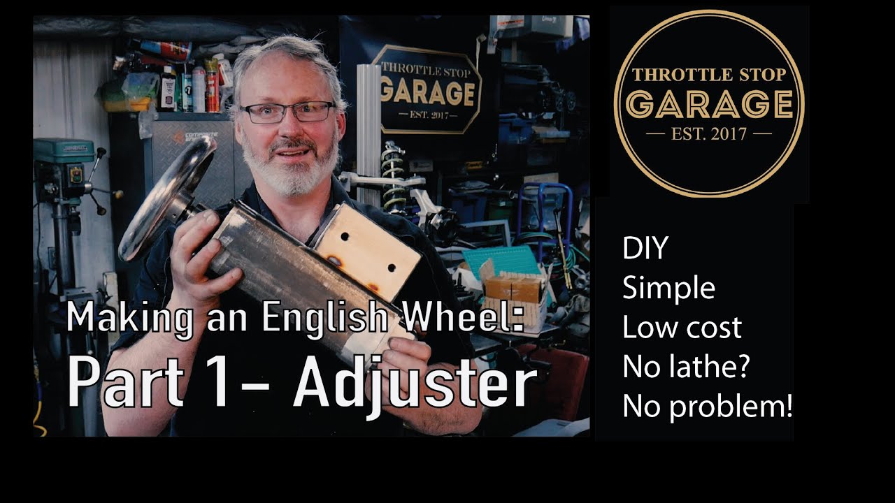 Making an English Wheel: Building the Adjuster - YouTube