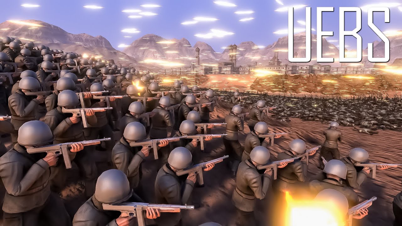 20.000 US Soldiers vs 23.000 Zombies- Ultimate Epic Battle Simulator 2 ...