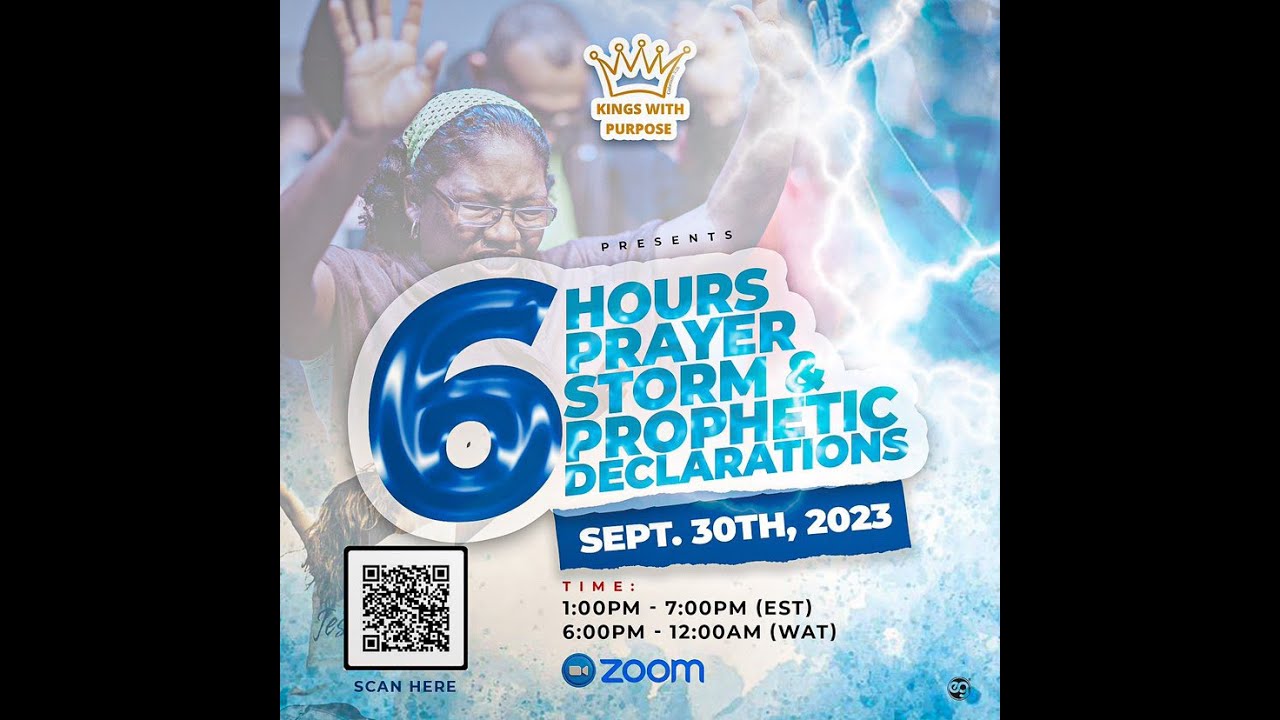 6 HOURS PRAYER STORM & PROPHETIC DECLARATIONS - YouTube