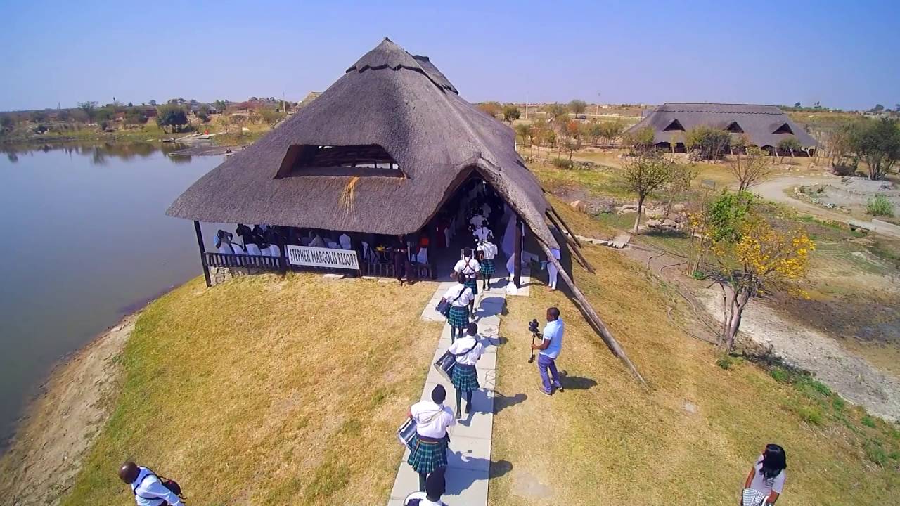 Aerial shots by Pasit Media, Zimbabwe at a Wedding at Steven Margolis ...