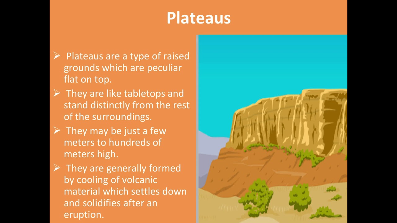 Class-6 CH-6 Major Relief Features of the Earth (Geography) - YouTube