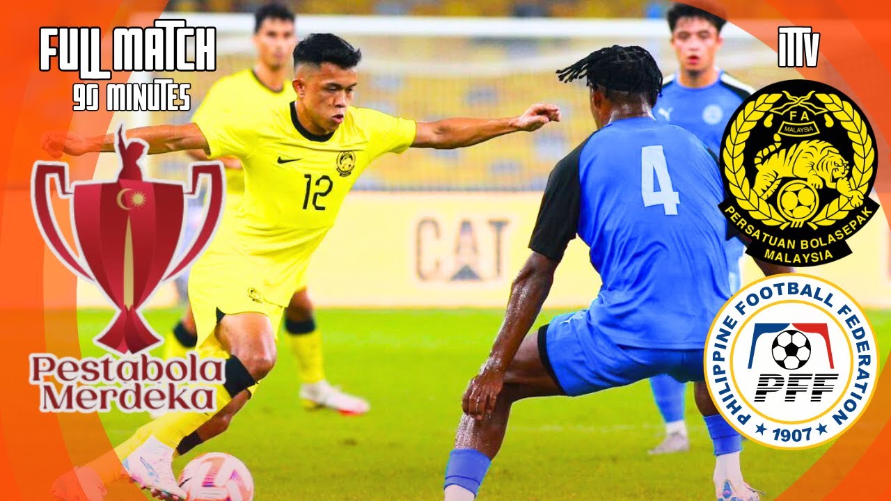 MALAYSIA vs PHILIPPINES | MERDEKA CUP 2024 | INTERNATIONAL FRIENDLY ...