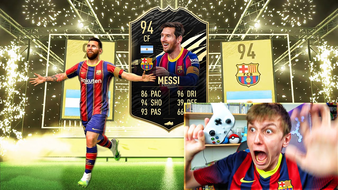 ICON + INFORM MESSI IN A PACK!!! - FIFA 21 Pack Opening - YouTube