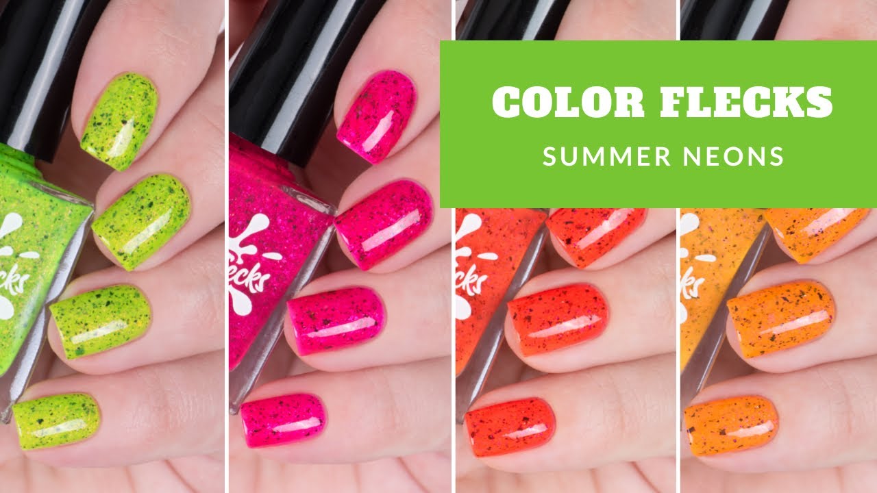 COLOR FLECKS май 2023 || летние неоны - YouTube