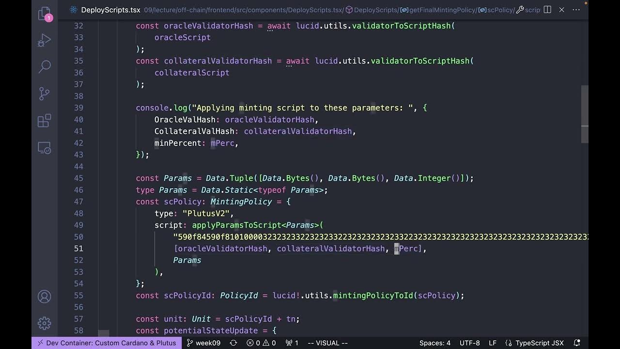 PPP 040904 - Deploying Stablecoin's Reference Scripts - YouTube