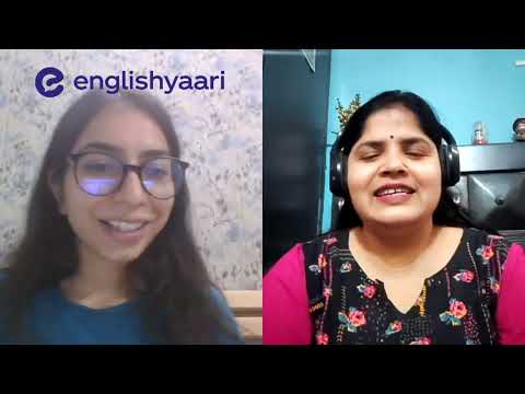 Conversation with gorvi mam@EnglishYaari 