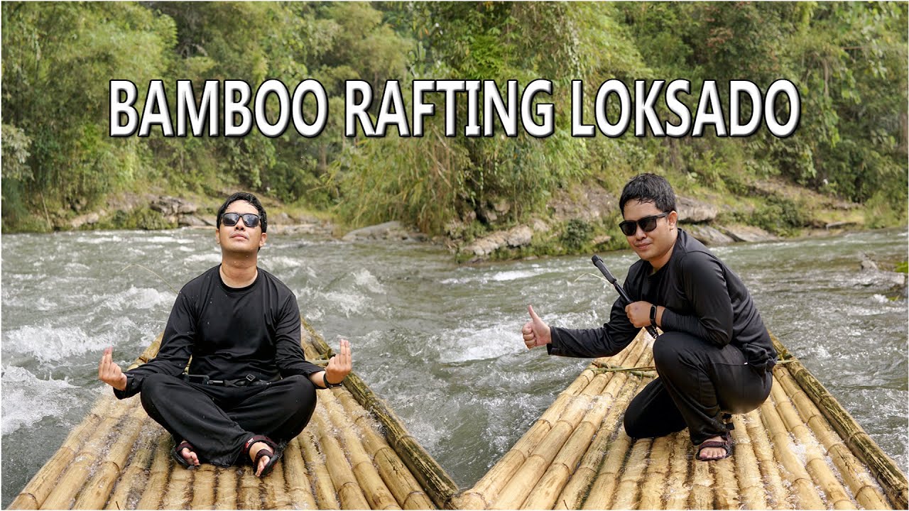 Bamboo Rafting Loksado (Insta360 X3) - YouTube