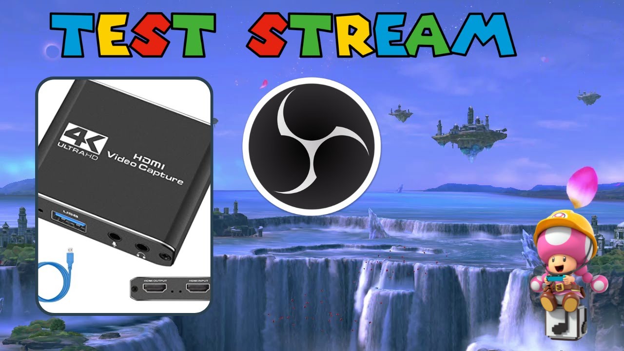 New capture card and switching back to OBS | Test stream - YouTube