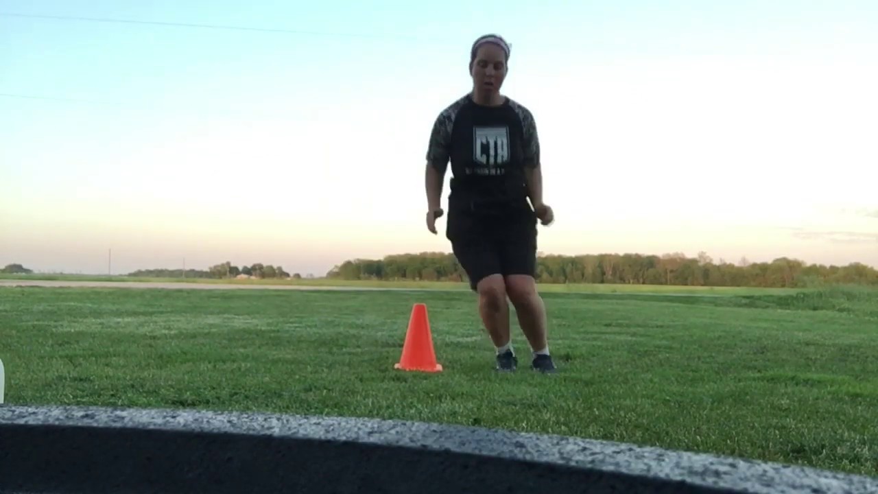 Lateral Cone Jumps - YouTube