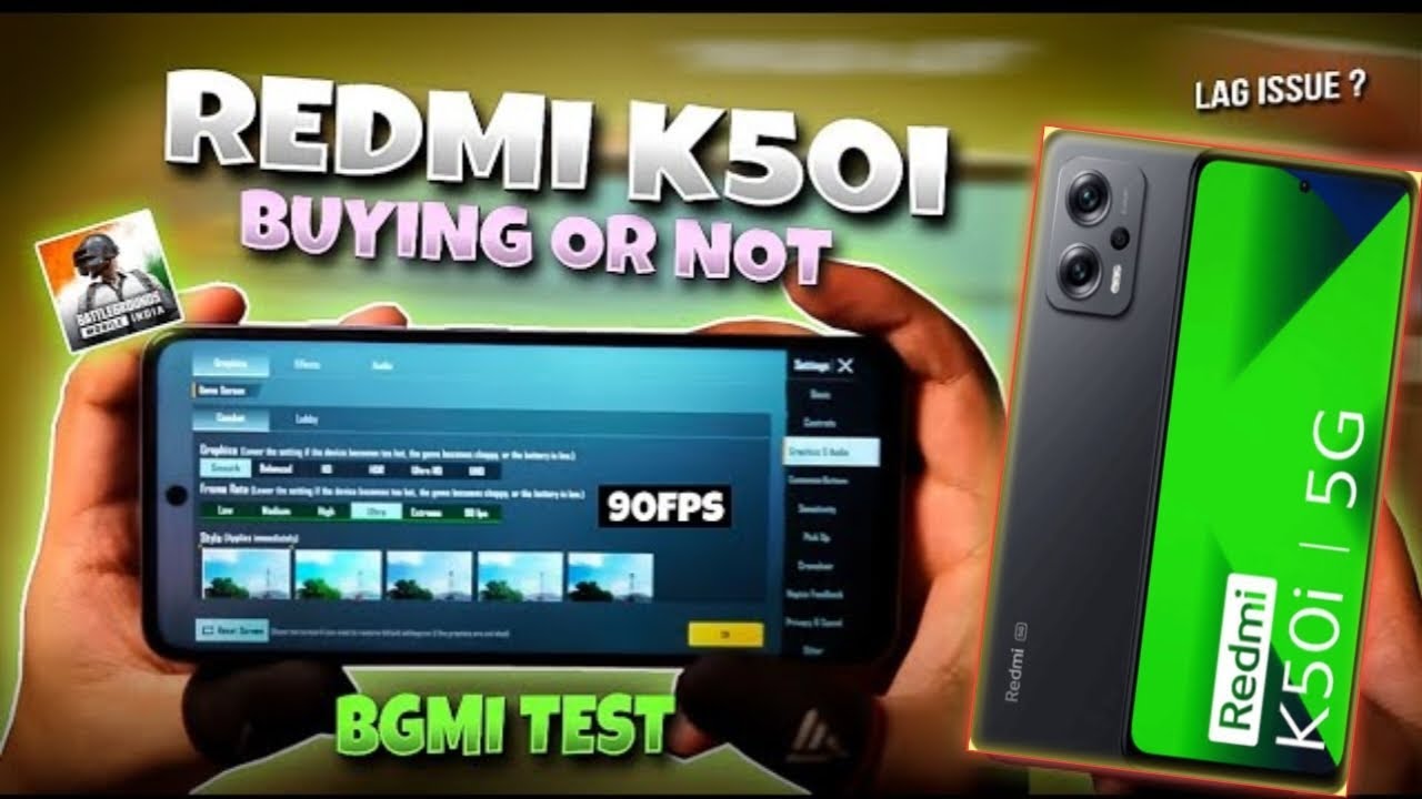 Redmi K50i BGMI run 90fps Under 20k price 🔥| 2023 Buying or Not redmi ...