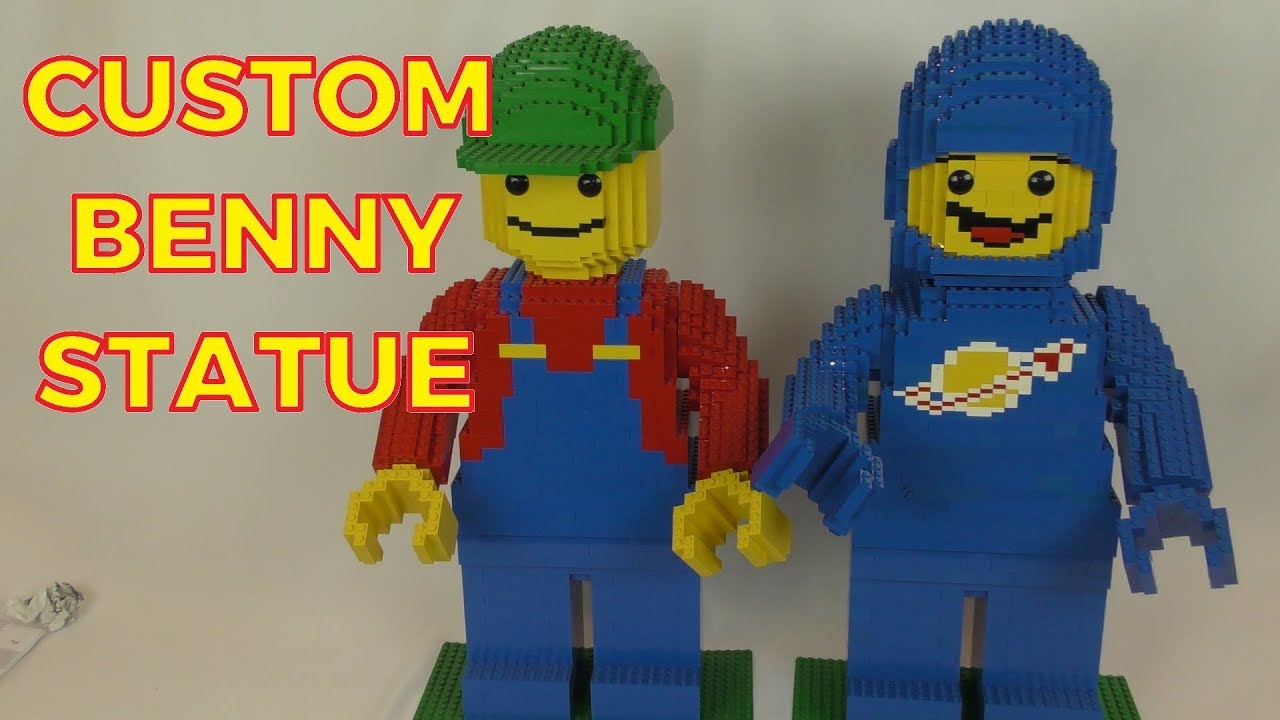 Lego MOC - Custom Benny Statue! - YouTube