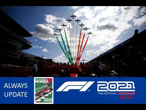 Monza F1 2021 GP Mod - YouTube