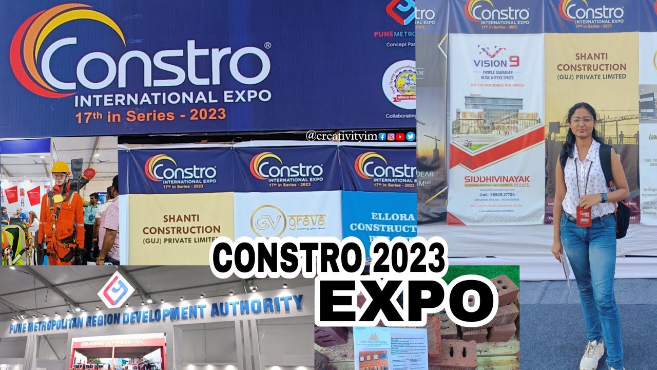 CONSTRO 2023 At PIECC Moshi Pune/India's Largest Integrated ...