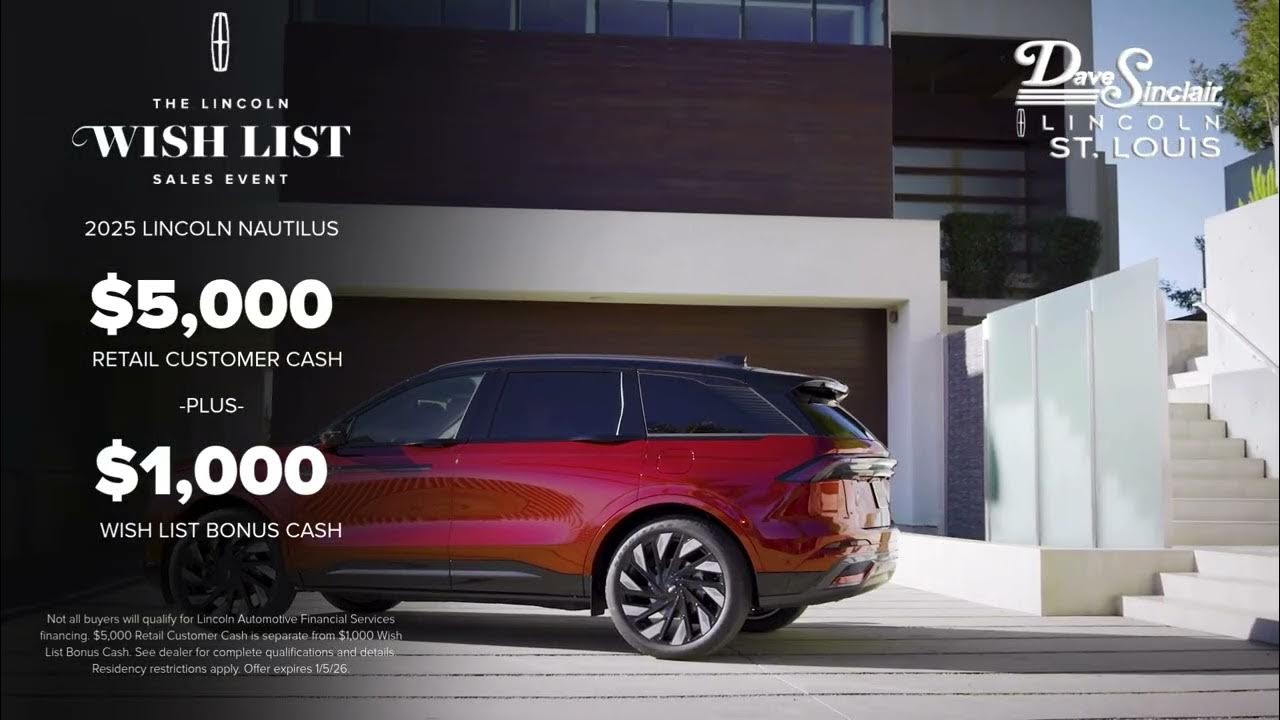 2025 Lincoln Nautilus Kirkwood, MO | 2025 Lincoln Nautilus Ballwin, MO | Dave Sinclair Lincoln ...