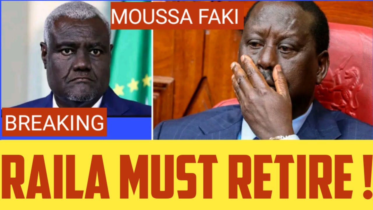 BREAKING NEWS ! AU DEMANDS Raila IMMEDIATE RETIREMENT After LOSING AU ...