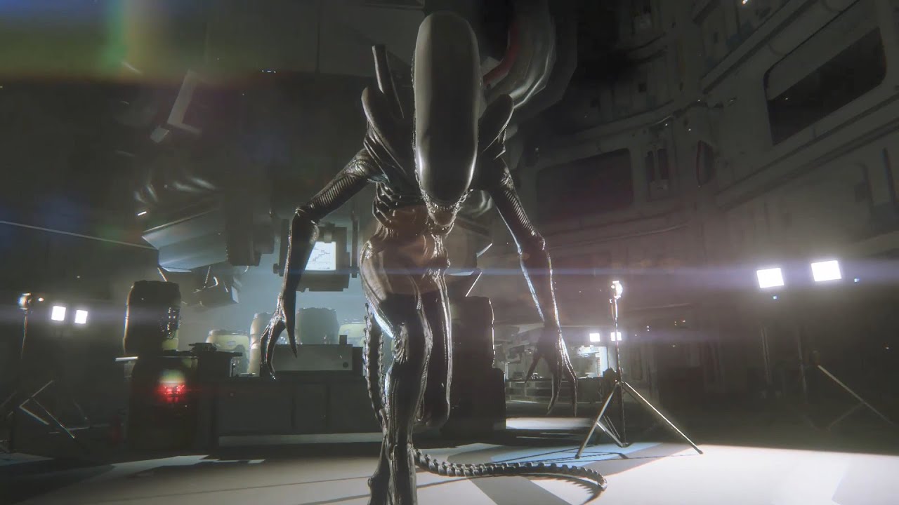 Alien Isolation || Escape Through San Cristobal Reception || Scary ...