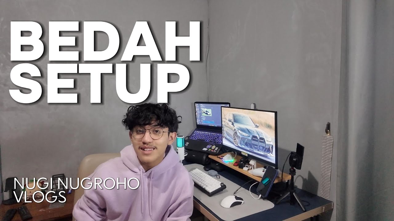 Bedah Setup YouTuber PEMULAAA!!!!! | Nugi Nugroho Vlogs Ep 5 - YouTube