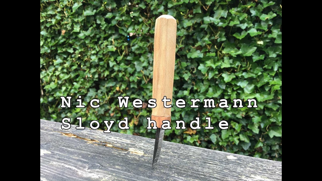 Norner | Putting a handle on my Nic Westermann hand forged small Sloyd ...