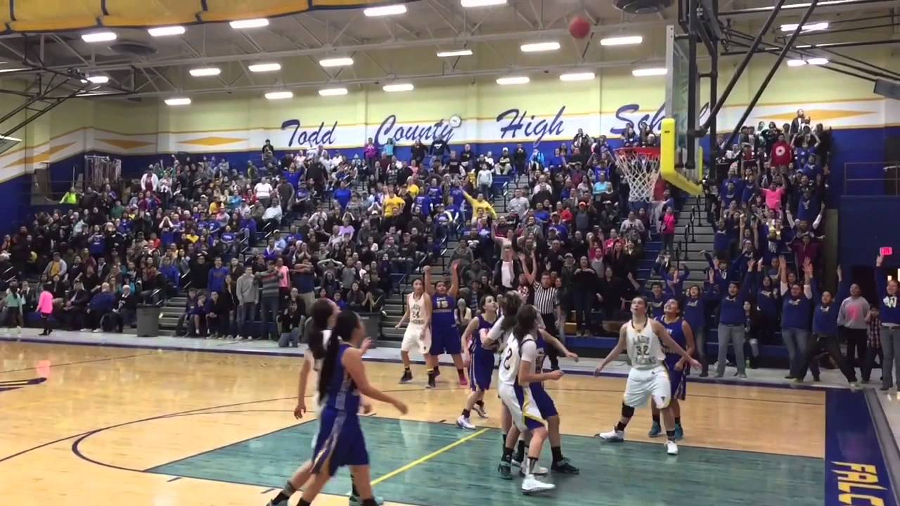 Little Wound Lady Mustangs vs Todd County Falcons - playoffs - Last 2 ...