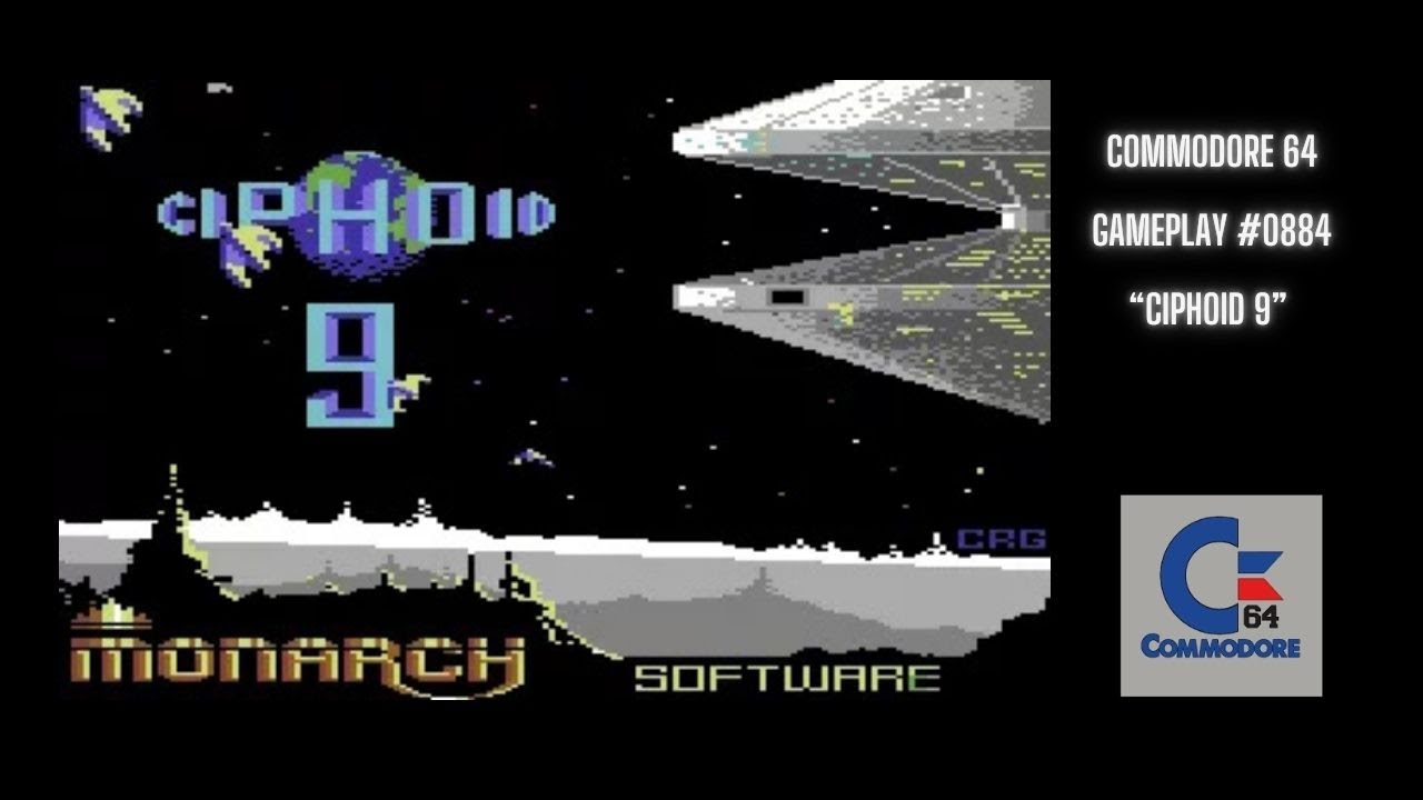 Ciphoid 9 (Commodore 64 / Gameplay #0884) - YouTube