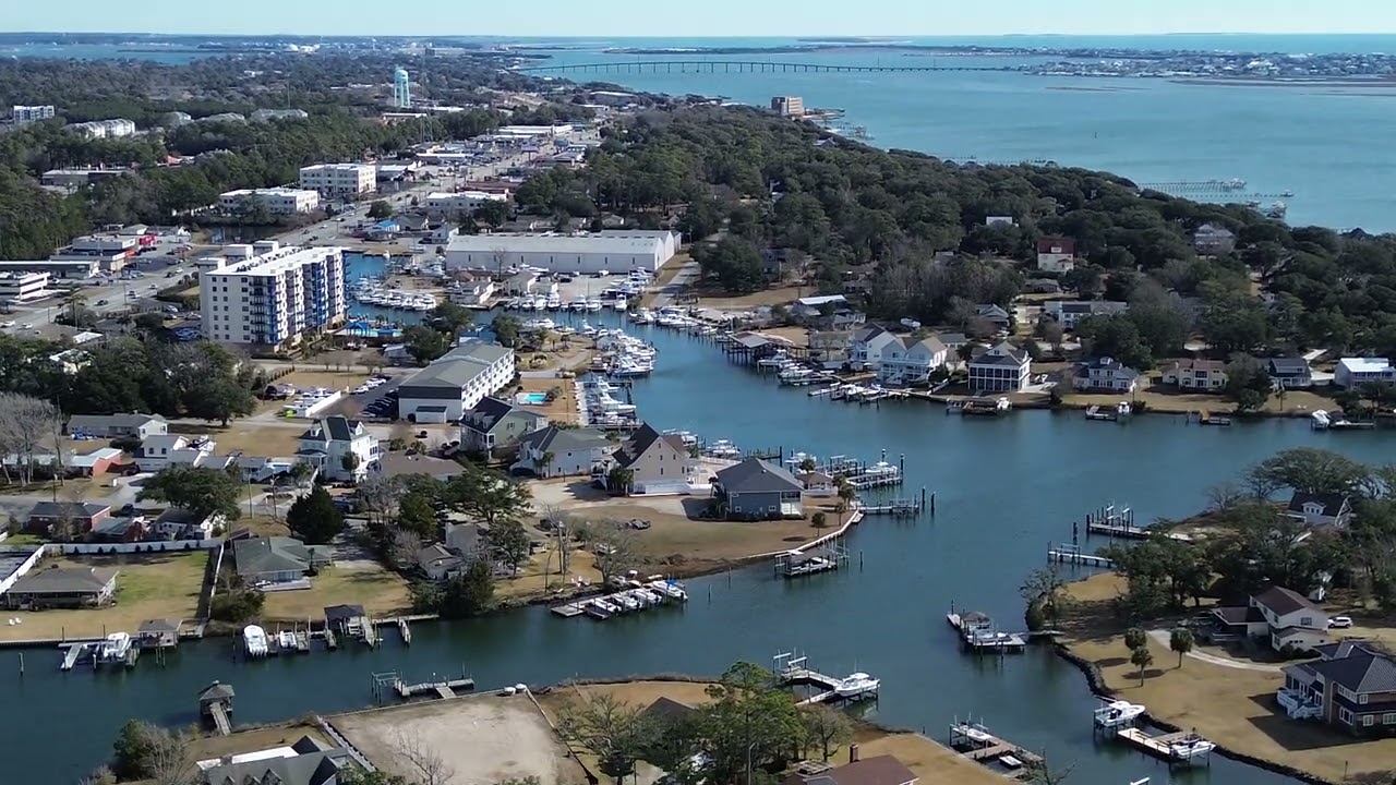 Morehead City, NC Drone Footage. - YouTube