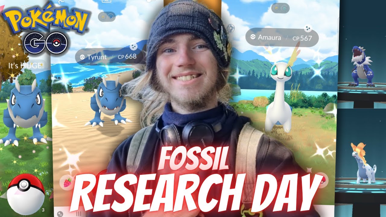 Shiny Fossil Research Day SHUNDO Hunt! Over 150 Tasks and Over 20 ...