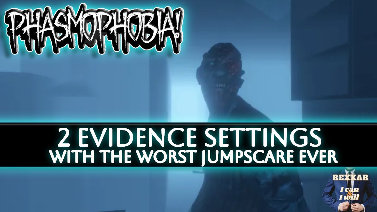2 Evidence Settings and biggest jump scare ever in Phasmophobia! - YouTube