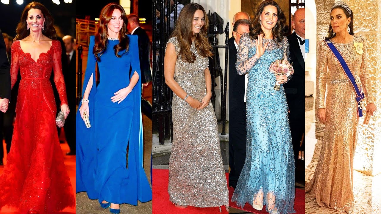 Duches of Cambridge Kate Middleton Looke Outstanding In Royal Squine ...