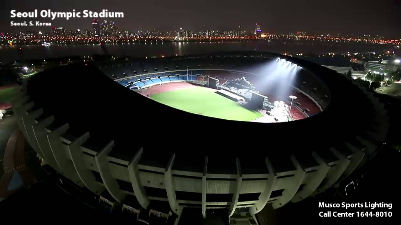 Seoul Olympic Stadium - YouTube
