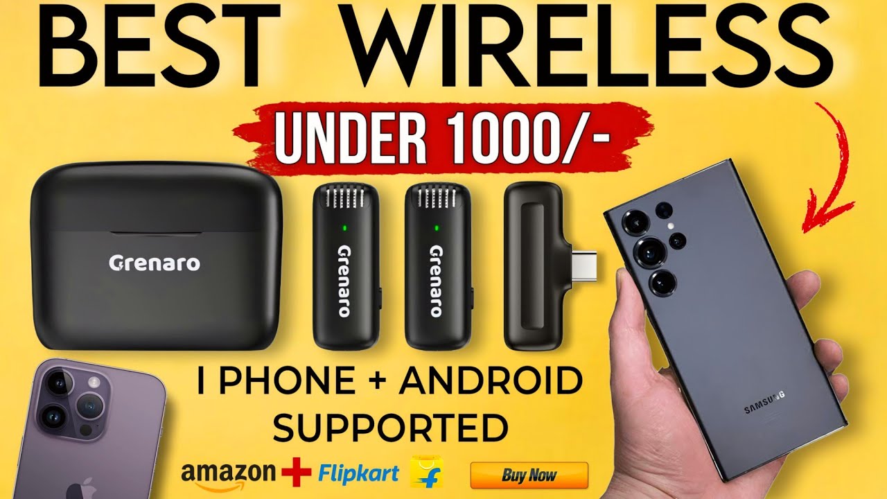 Best Wireless Mic Under 1k | Best mic under 1000 rupees | Best mic for ...