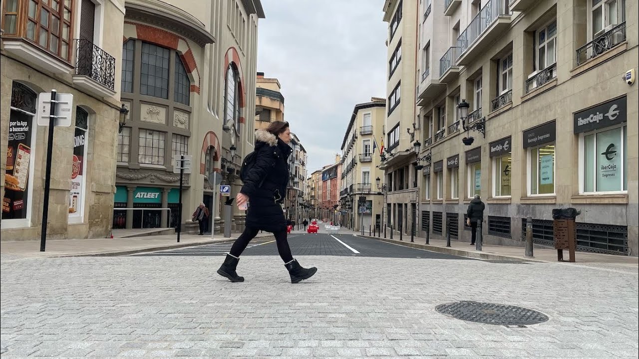 La 'nueva' calle Sagasta de Logroño ya es una realidad: las máquinas ...