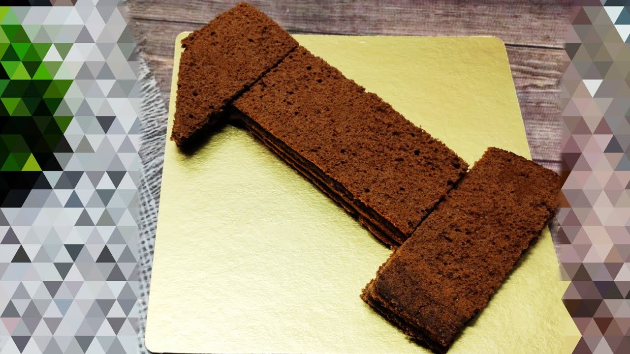 Number 1 Shape Cake | Square Shape Cake Turns into Number 1 Shape ...