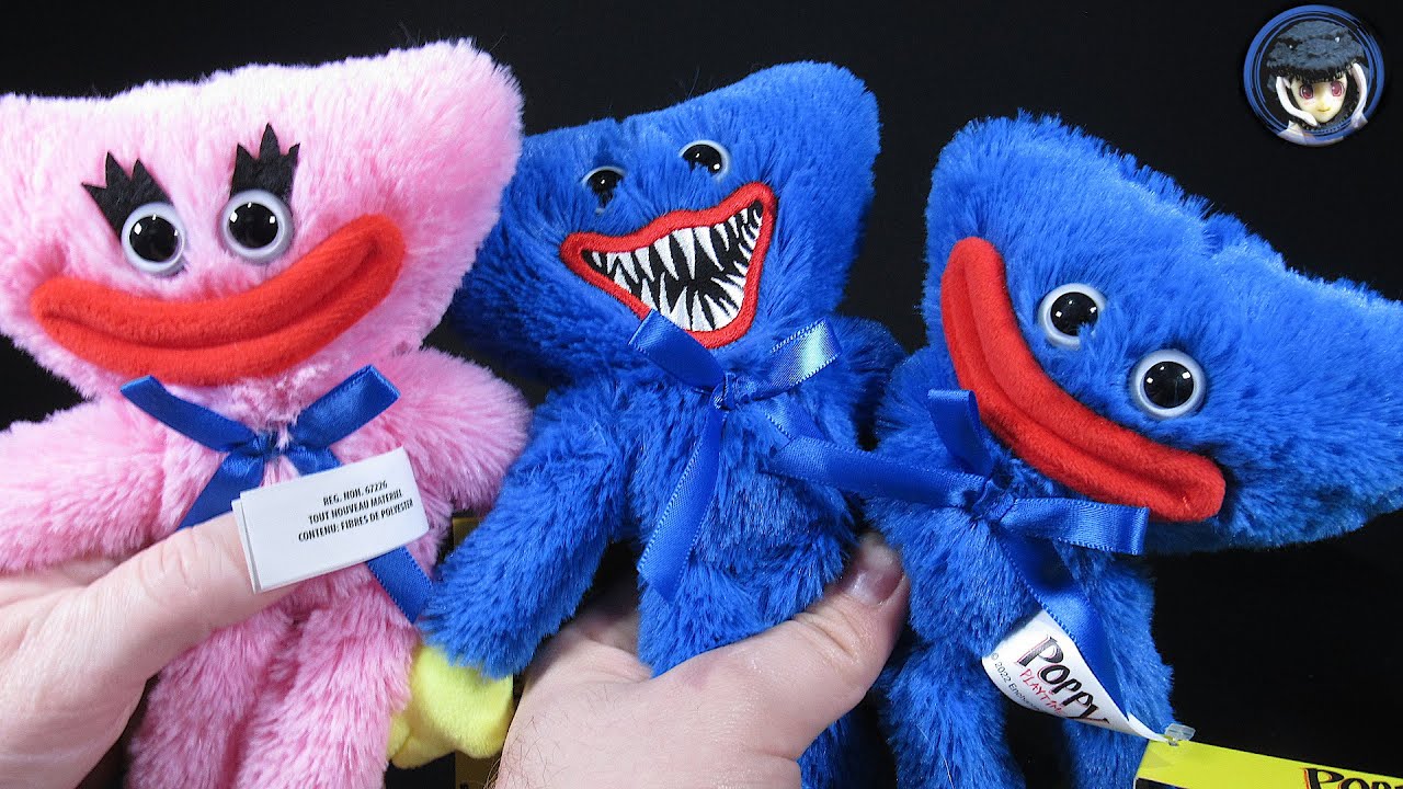 Poppy Playtime Series 1 Huggy Wuggy, Angry, And Kissy Missy 8 Inch ...
