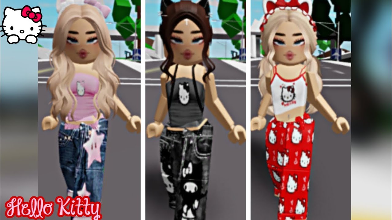 💓códigos Para Brookhavenversión Hello Kitty💓 Youtube
